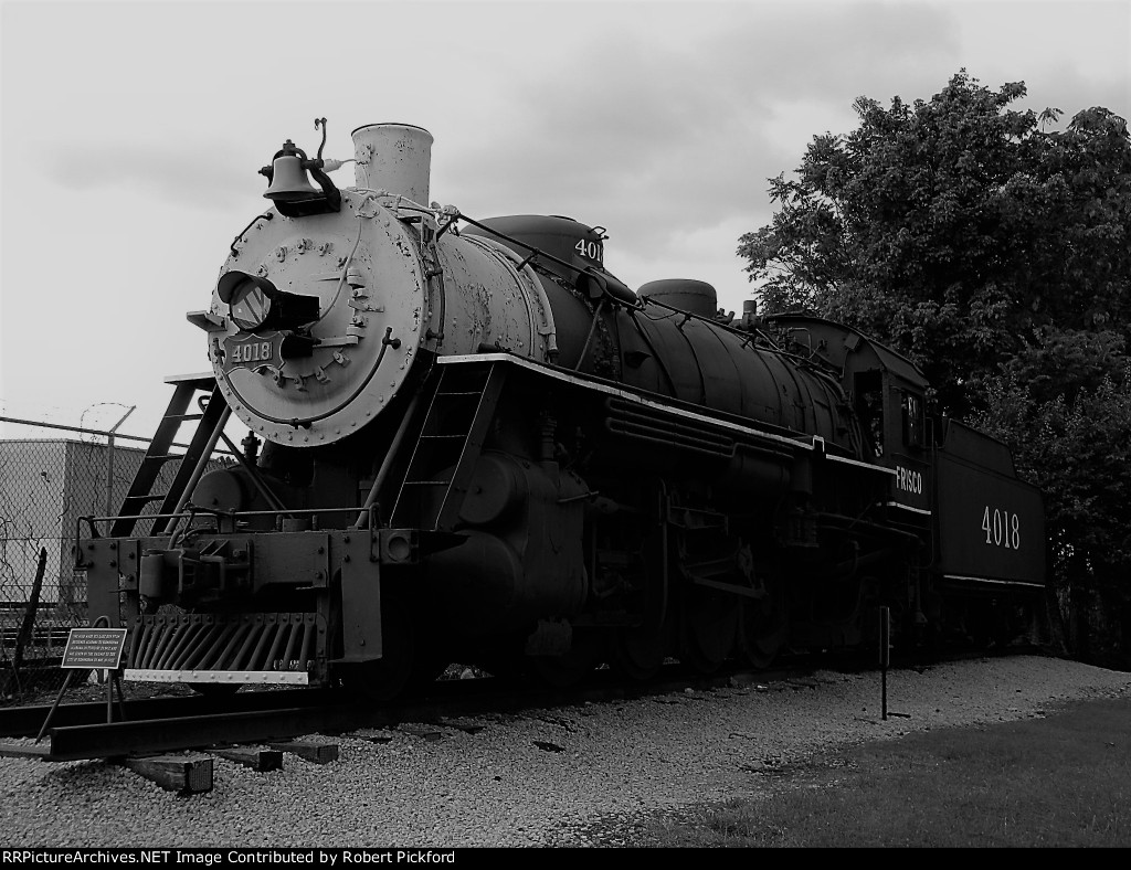 St Louis/San Francisco Railway (FRISCO) 4018 (2-8-2)